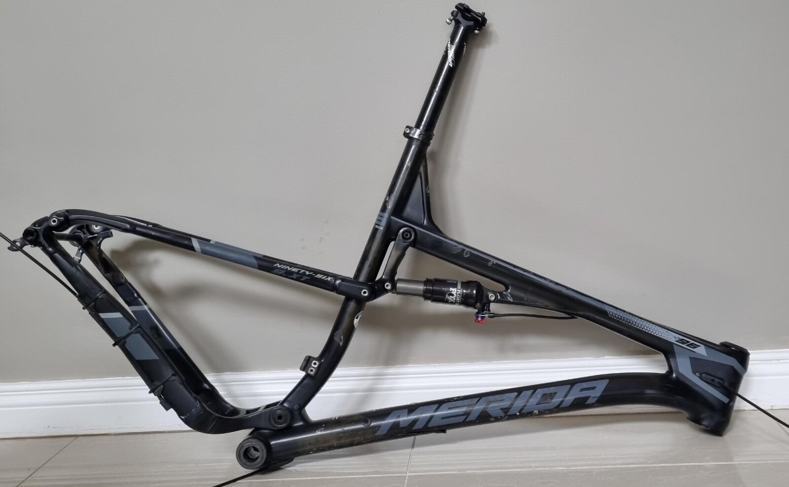 2016 Merida 96 Carbon 29 frame XL | Dual Suspension Mountain Bike ...