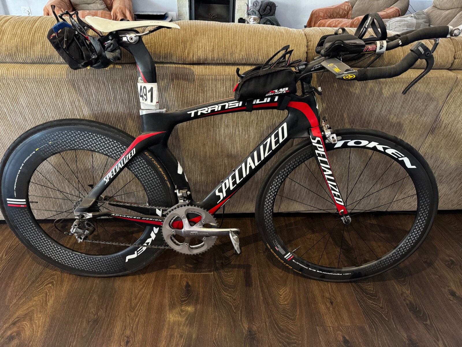 Specialized Tri Bike with deep section wheels | Triathlon & Time Trial ...