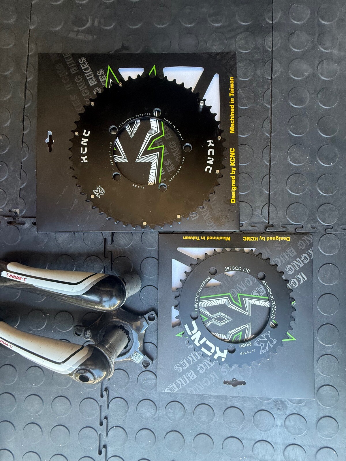 S works crank + brand new chainrings | Cranksets | Bike Hub