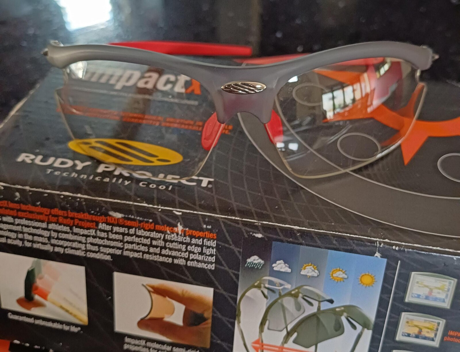 Rudy Project Impact X Rydon Red frame brand new | Eyewear | Bike Hub