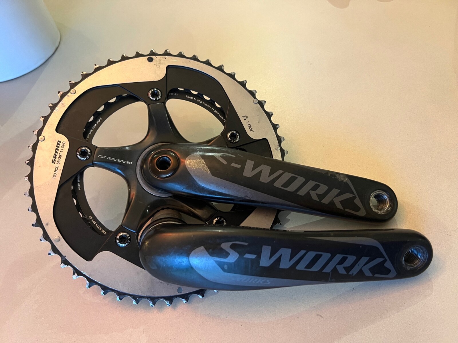Specialized S-works carbon cranks 175mm | Cranksets | Bike Hub