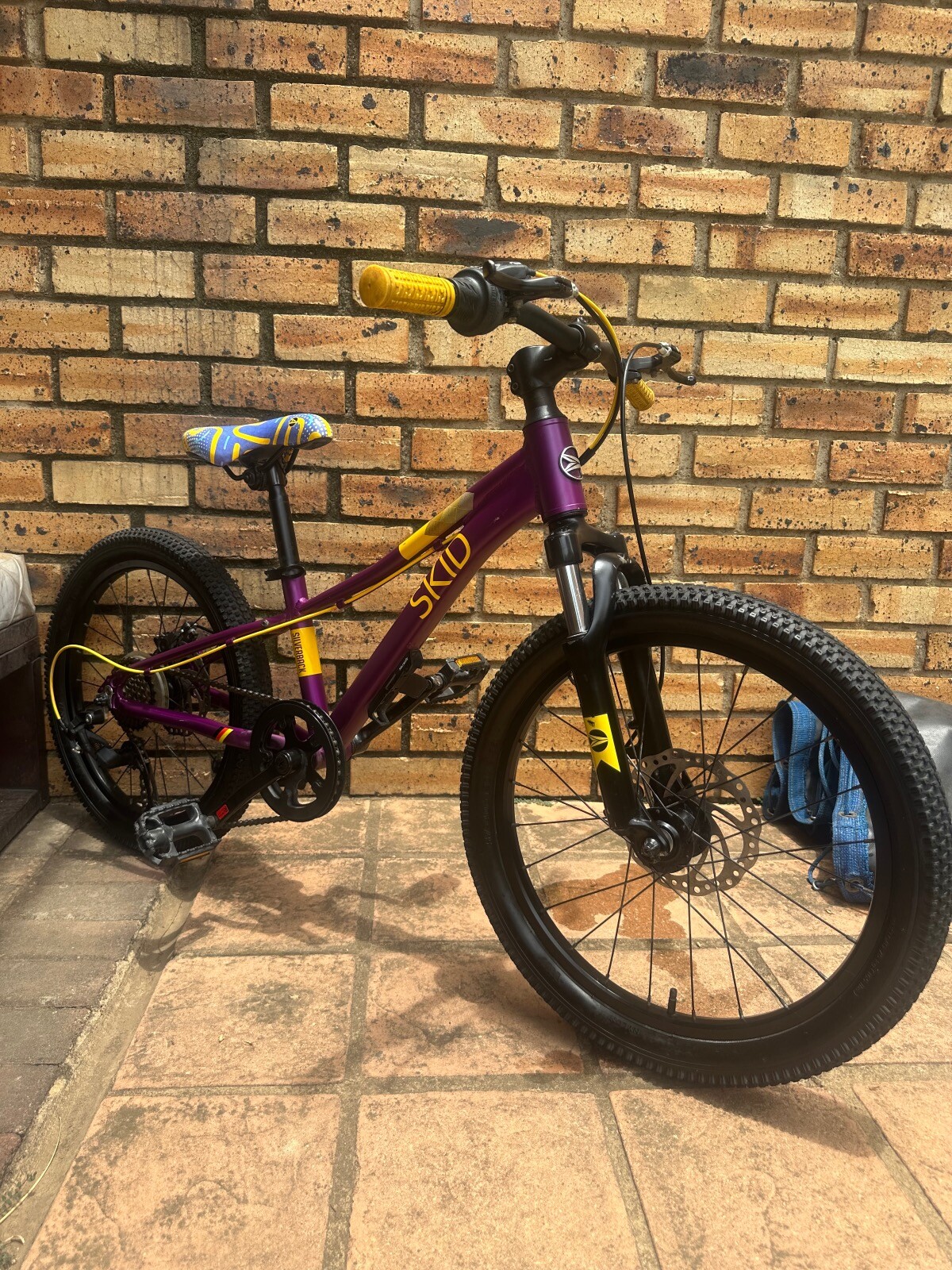 20 Silverback skid with disc brakes | Kids Bikes | Bike Hub