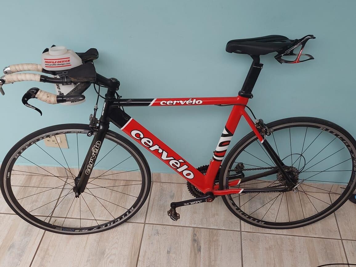 Cervelo Dual Bike 54cm with Tri Bars | Triathlon & Time Trial Bikes | Bike Hub