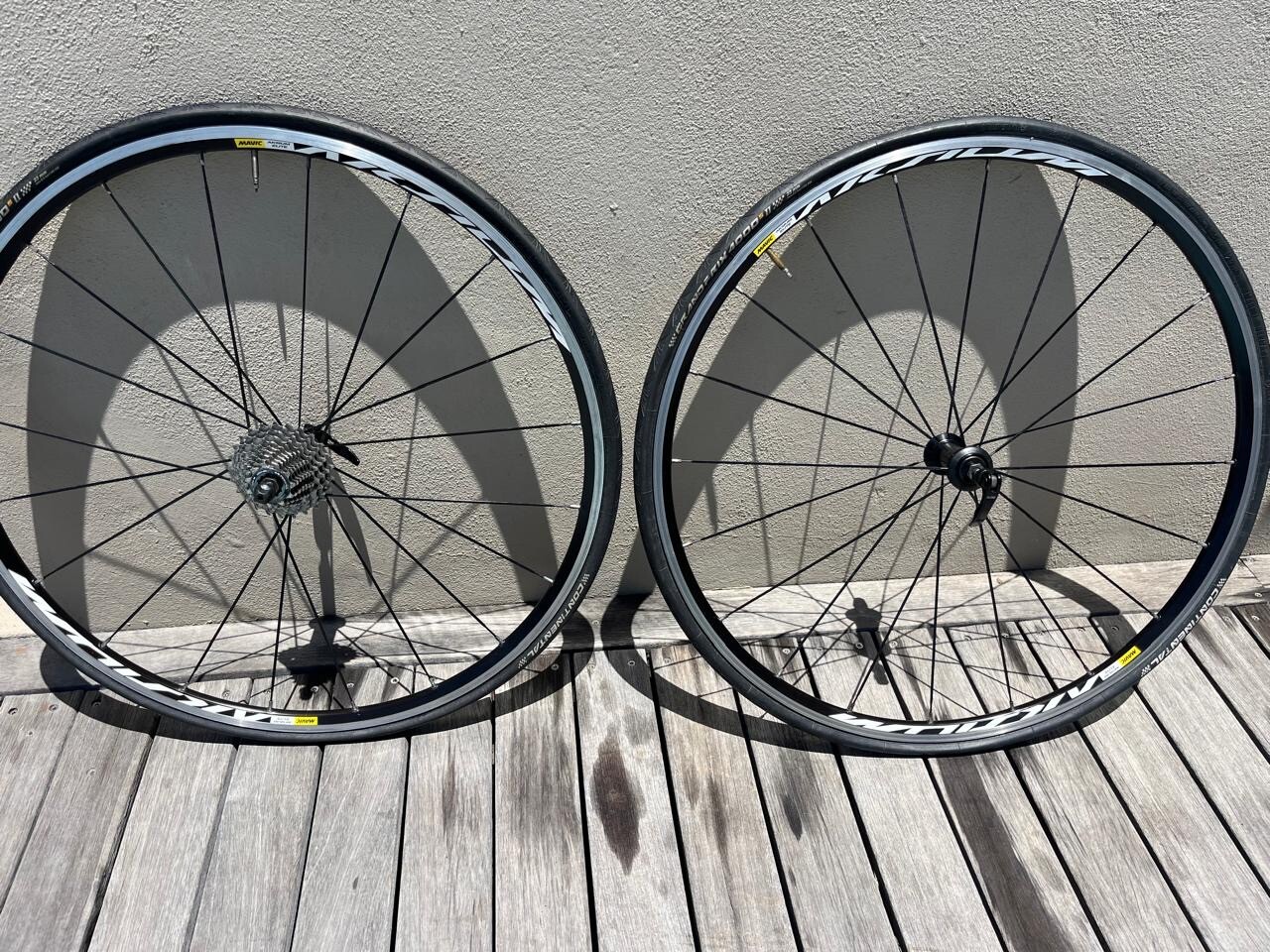 Mavic Aksium Elite Road Wheelset Good Condition! | Road Bike Wheels ...