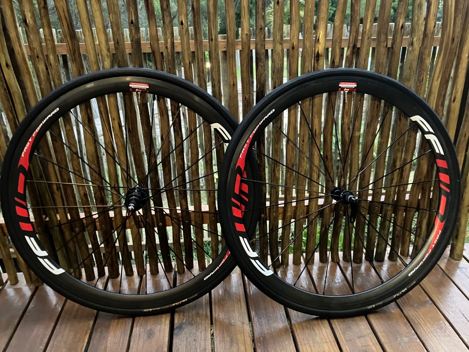 Fast Forward 30mm wheelset, rear wheel damaged | Road Bike Wheels ...