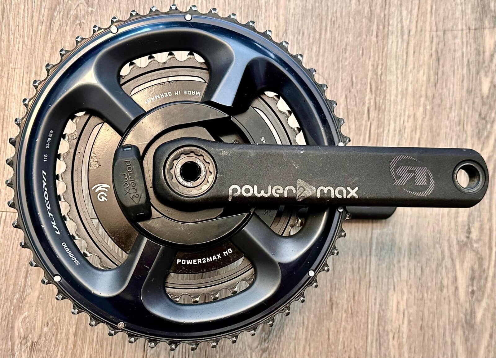 Power2Max NG power meter spider + 172,5mm crank | Power Meters | Bike Hub