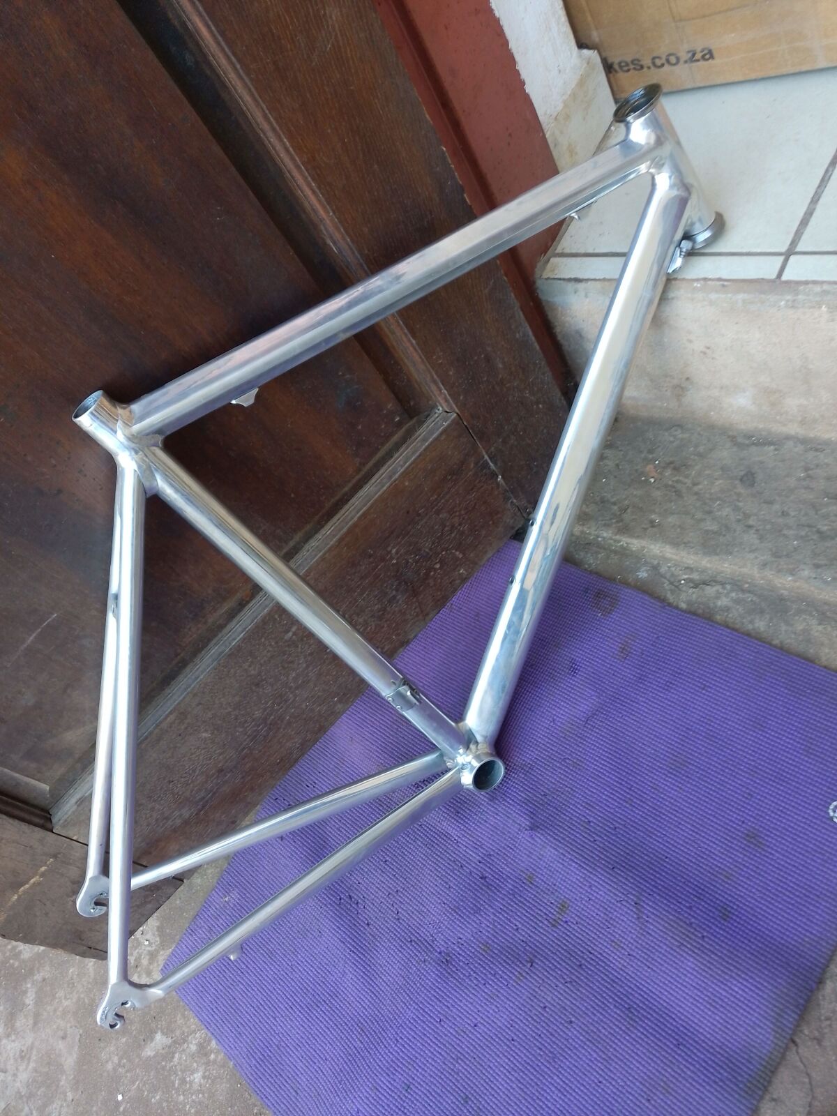 Chrome Road Bike Project Frame | Road Bike Frames | Bike Hub