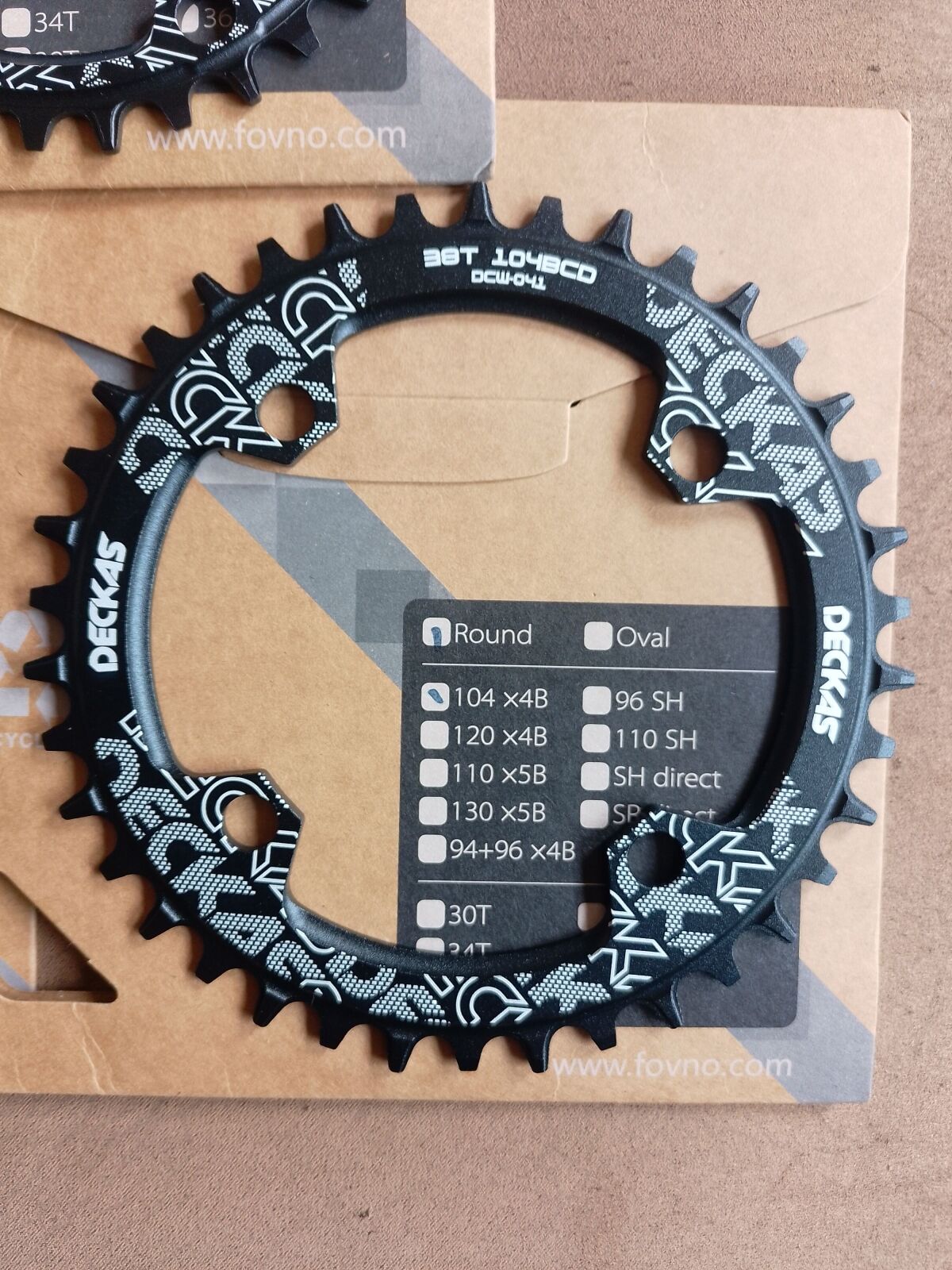 Deckas 1X Narrow Chainring 32,34,38T | Chainrings | Bike Hub