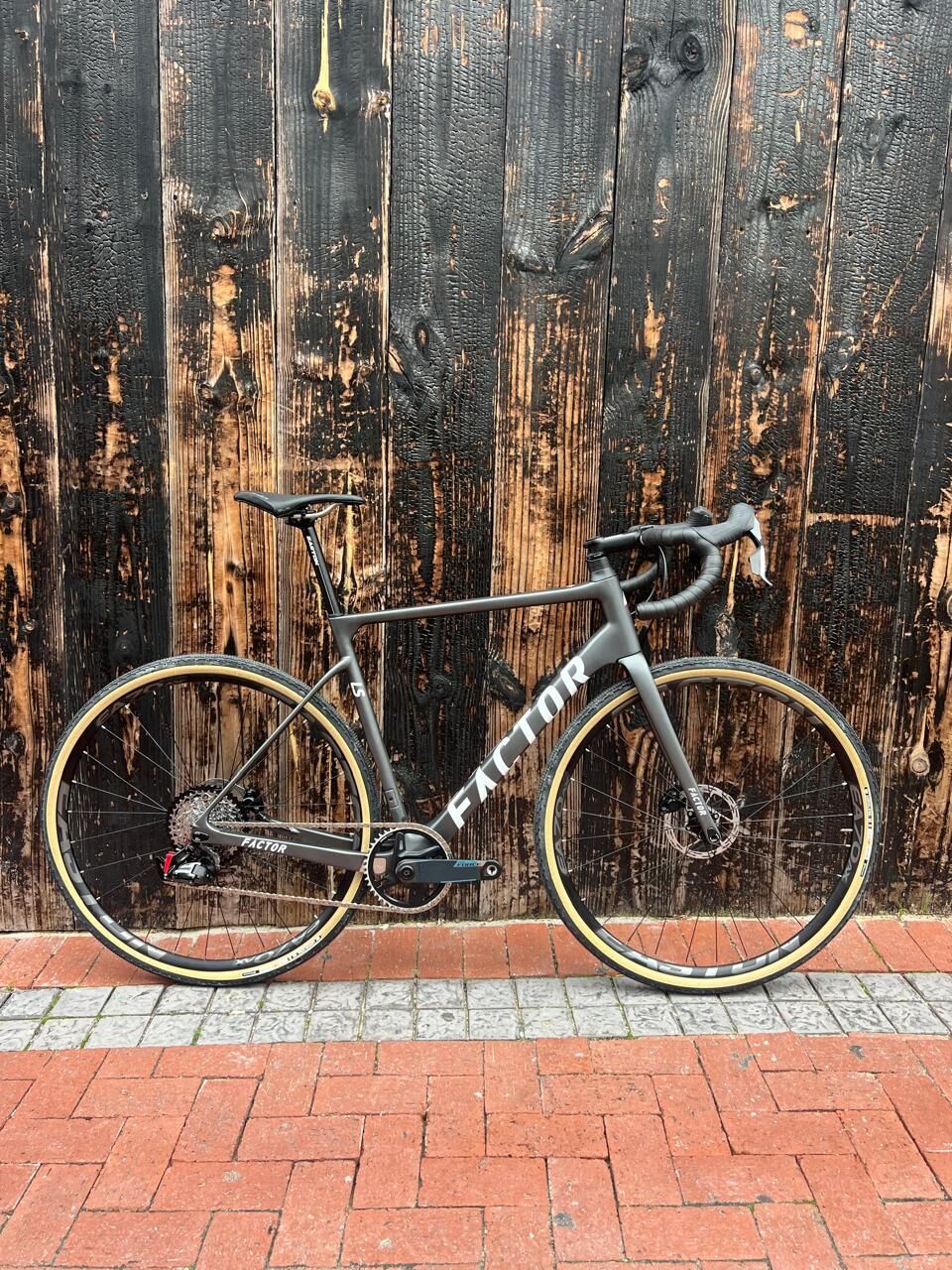 Factor LS Gravel BRAND NEW GUNMETAL | Gravel Bikes | Bike Hub