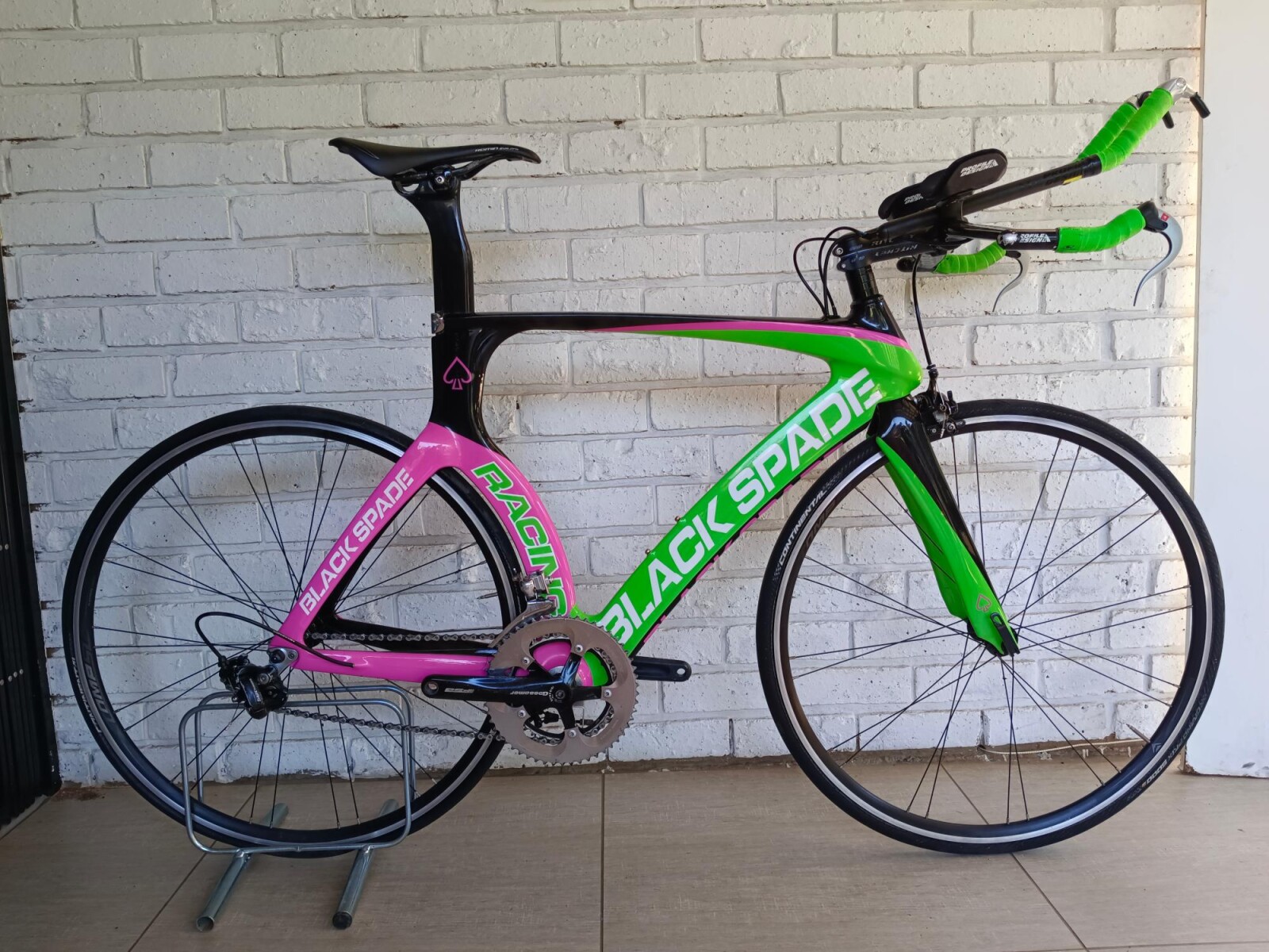 *SOLD* Black Spade TT bike - XL | Triathlon & Time Trial Bikes | Bike Hub