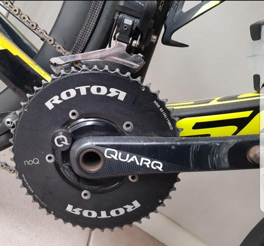 Quarq Dzero with Rotor Blades | Power Meters | Bike Hub
