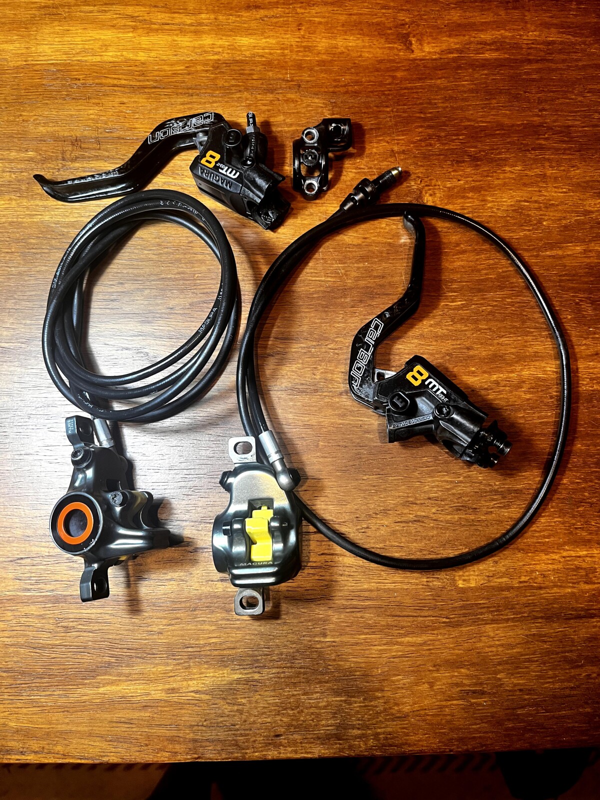 Magura MT8 Carbon Brake Set | Mountain Bike Brakes | Bike Hub