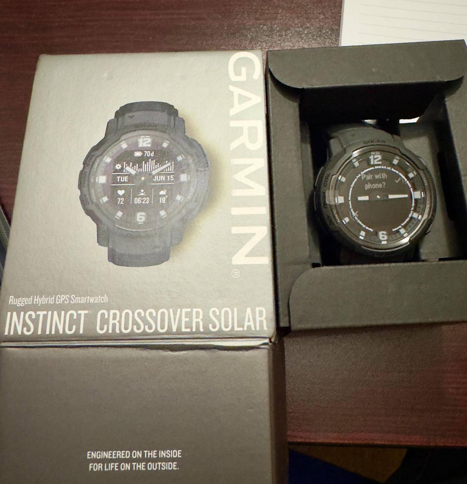 Brand New Garmin Instinct Crossover Solar | Watches & Wearables | Bike Hub