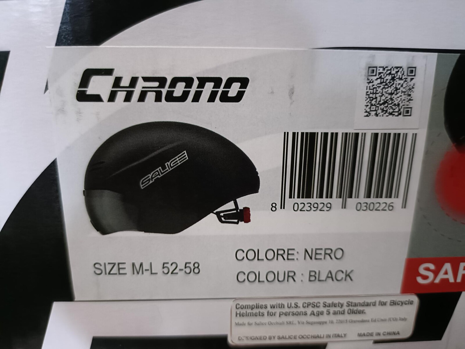 Salice Chrono | Helmets | Bike Hub