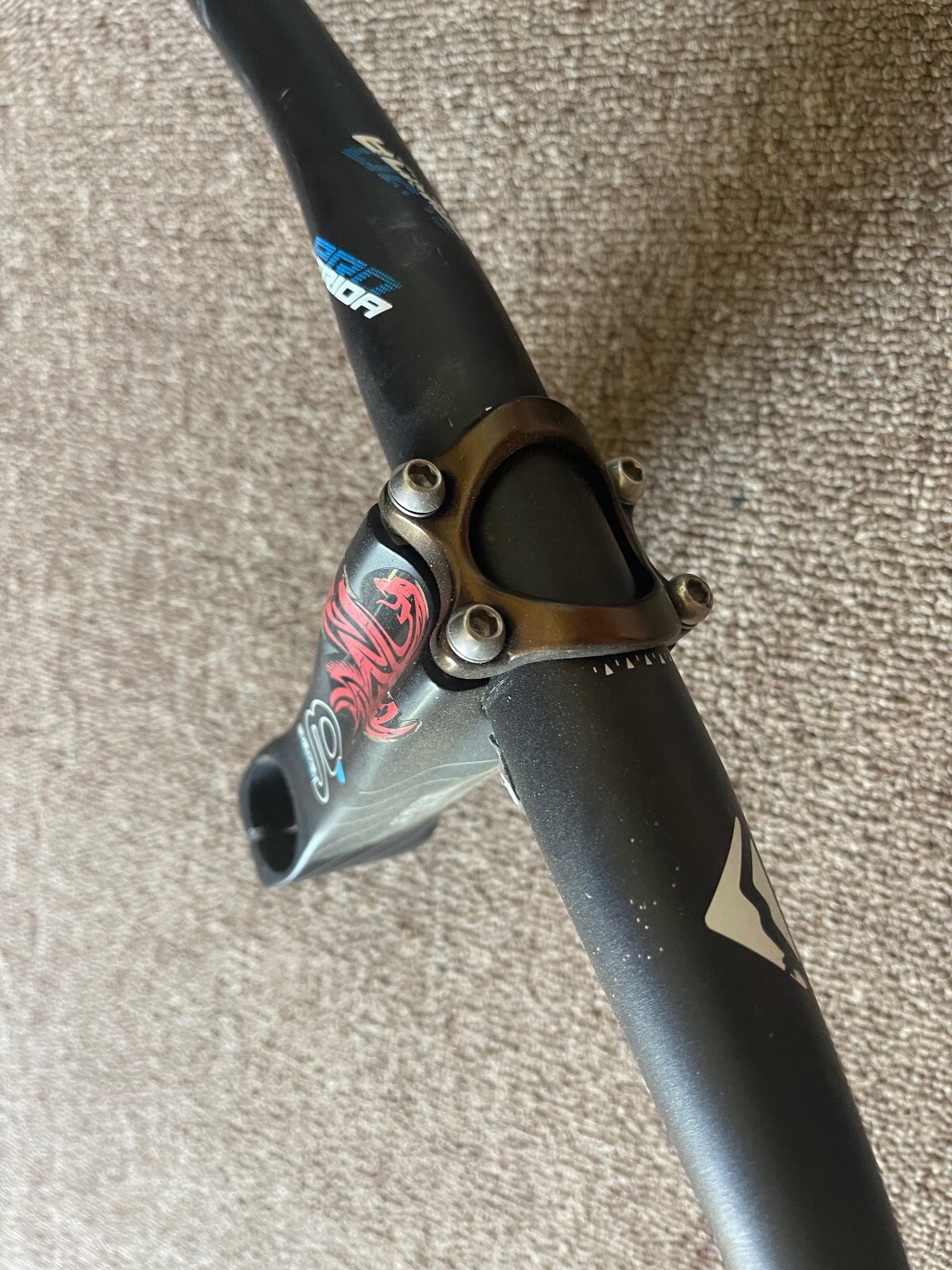 Merida handlebar with gara stem and clamp | Handlebars | Bike Hub
