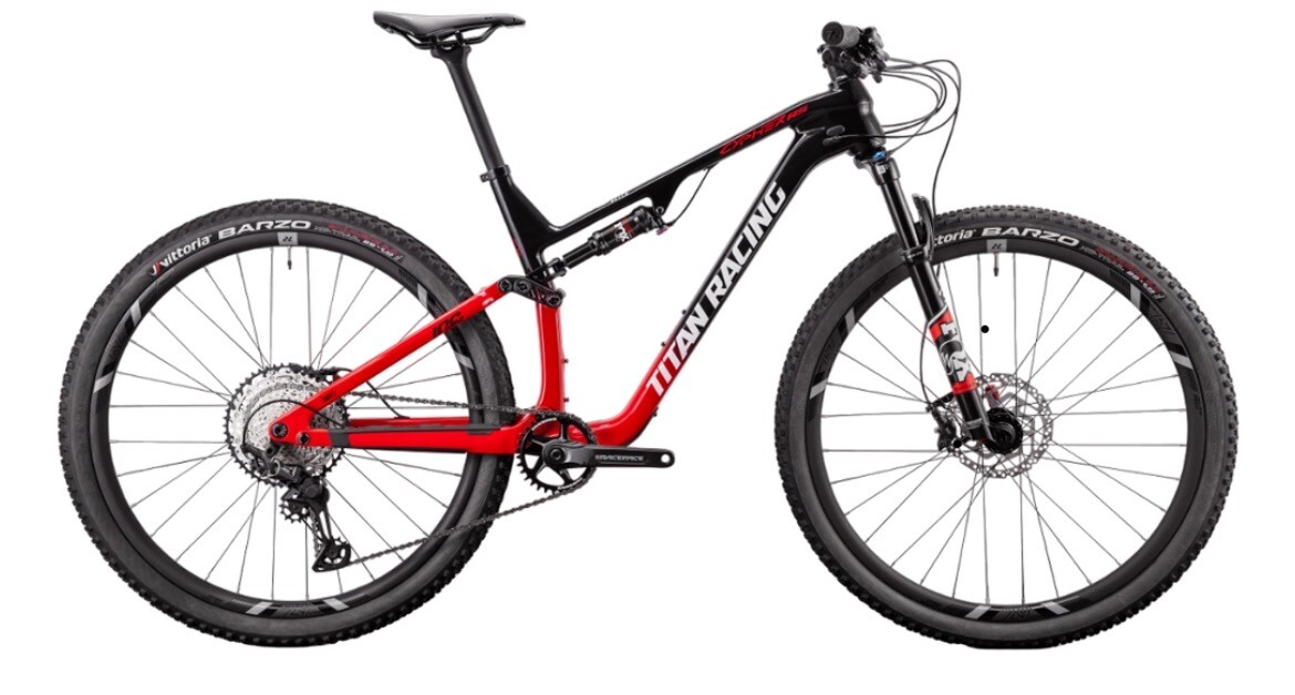 Titan Racing carbon elite | Dual Suspension Mountain Bikes | Bike Hub