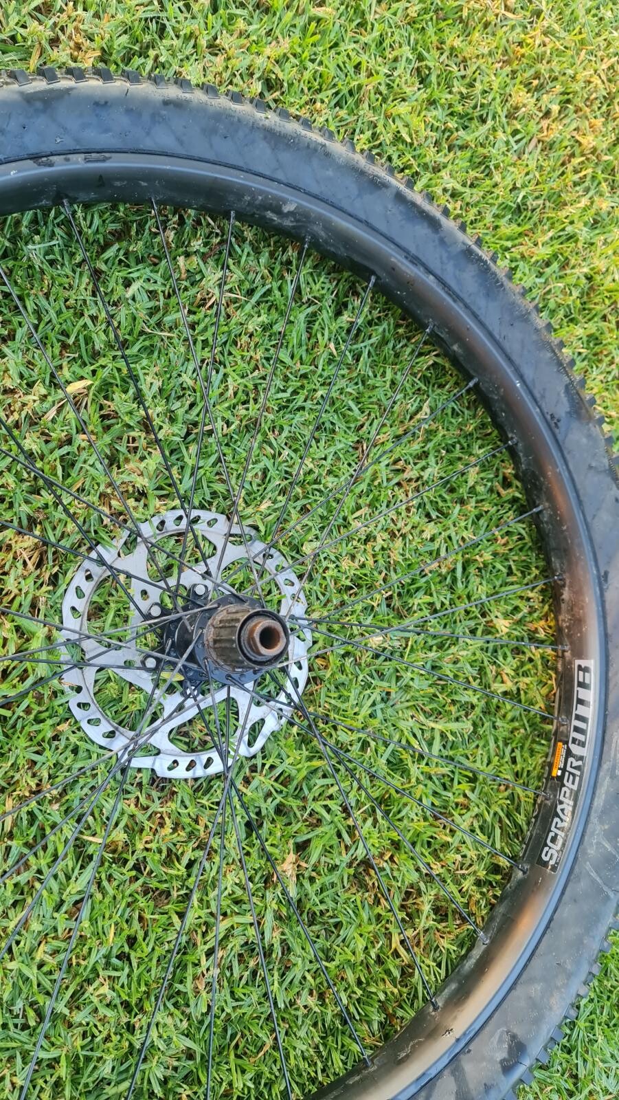 Wtb scraper wheelset. 650b with tires and rotors | Mountain Bike Wheels ...