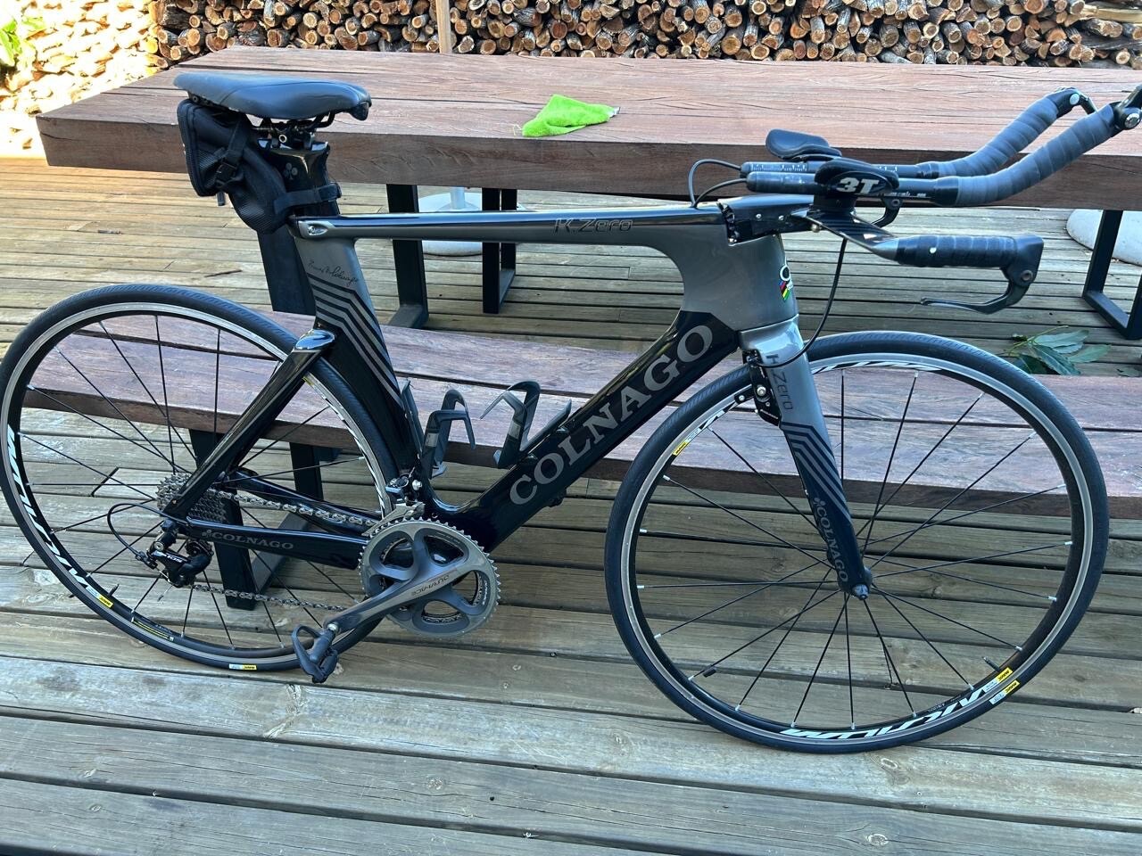 Colnago K Zero 54 Tri Bike Excellent Condition! | Triathlon & Time ...