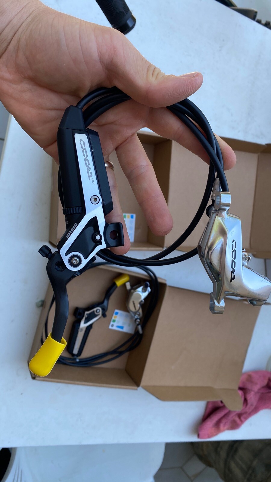 *NEW* SRAM CODE Ultimate Brake Set + Pads | Mountain Bike Brakes | Bike Hub
