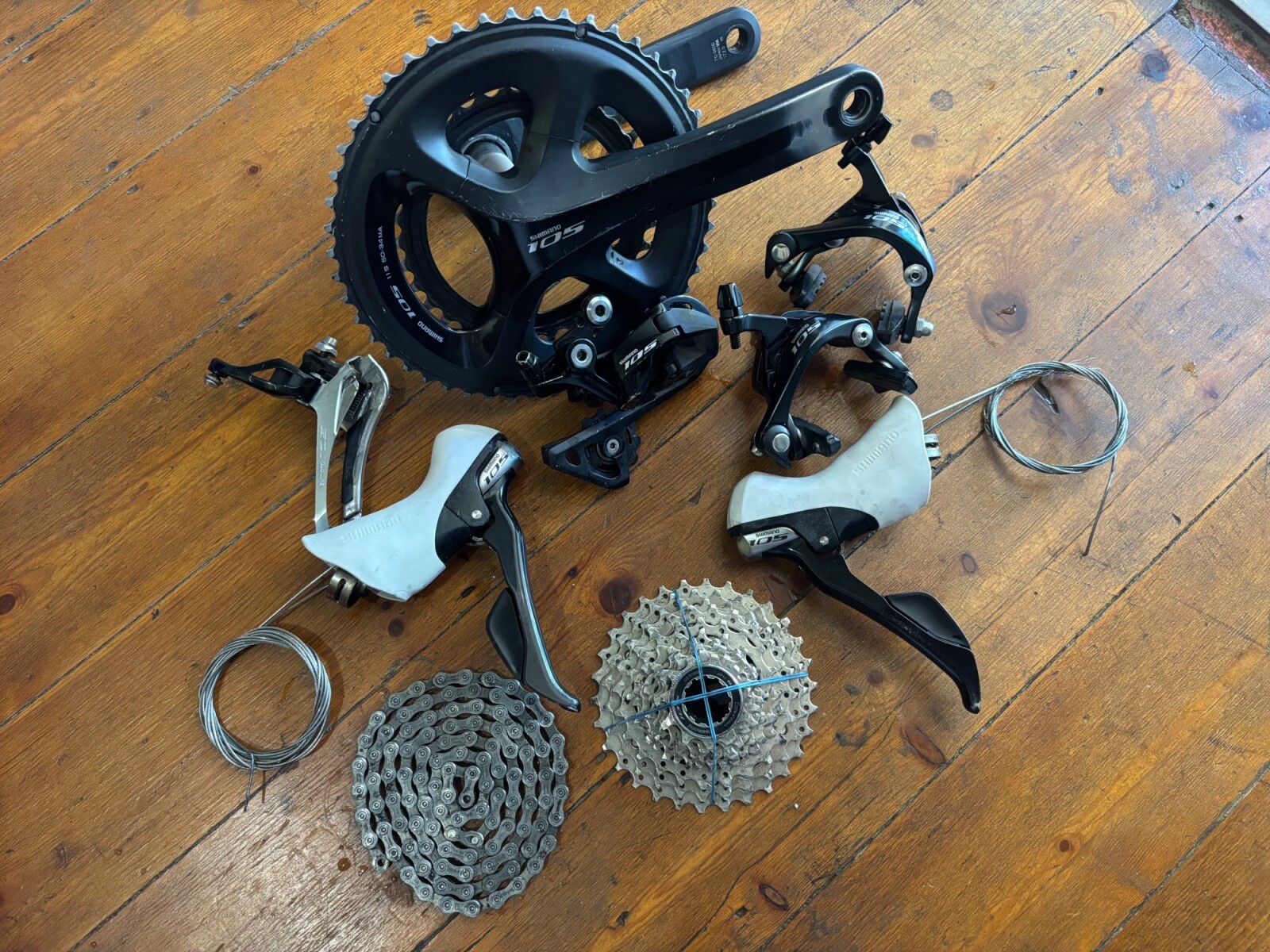 Shimano 105 2x11 Groupset | Complete Groupsets | Bike Hub