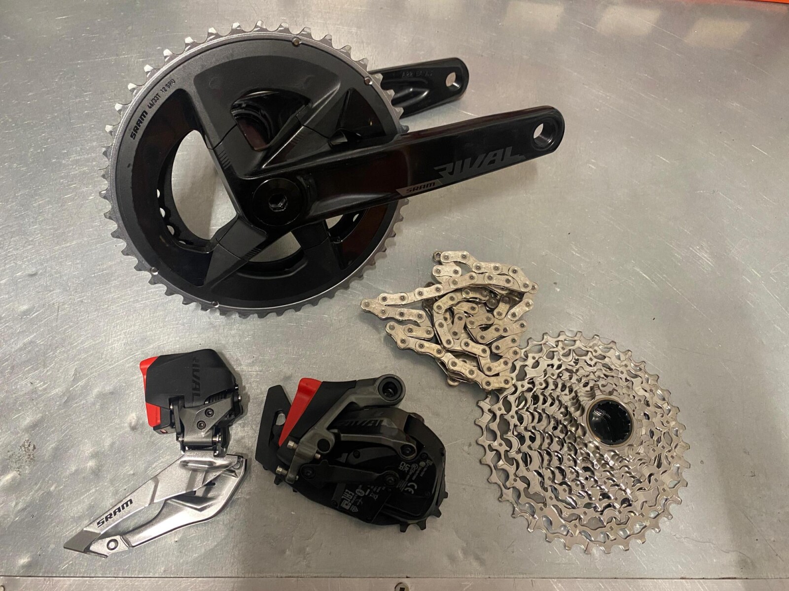 SRAM Rival AXS 12spd groupset | Complete Groupsets | Bike Hub