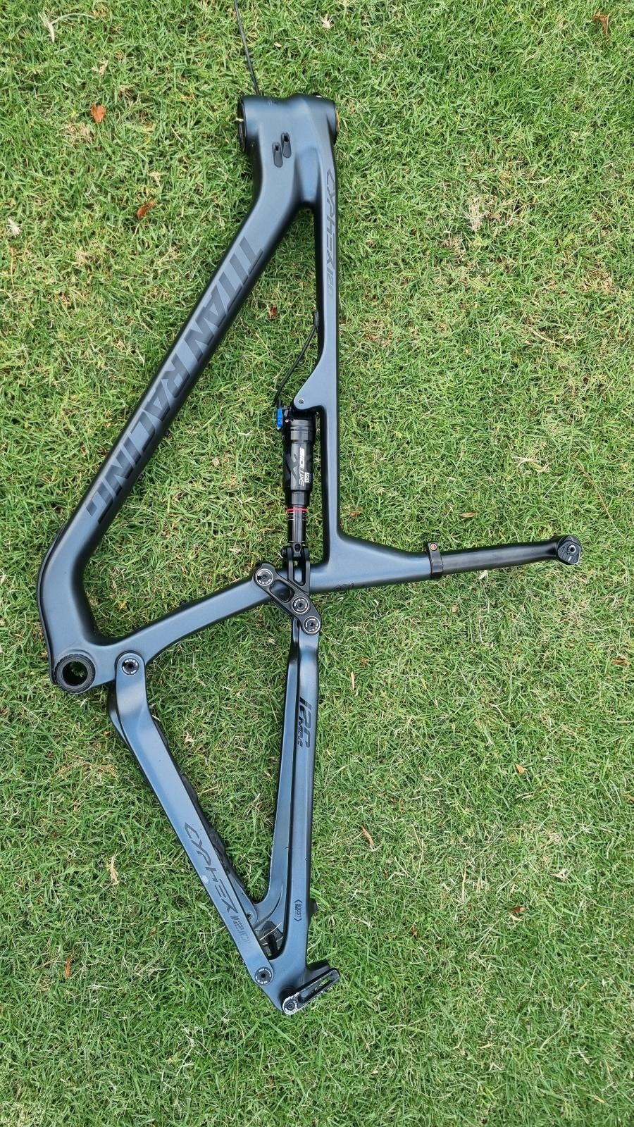 Titan Cypher Carbon Dash 120 (L) | Dual Suspension Mountain Bike Frames ...