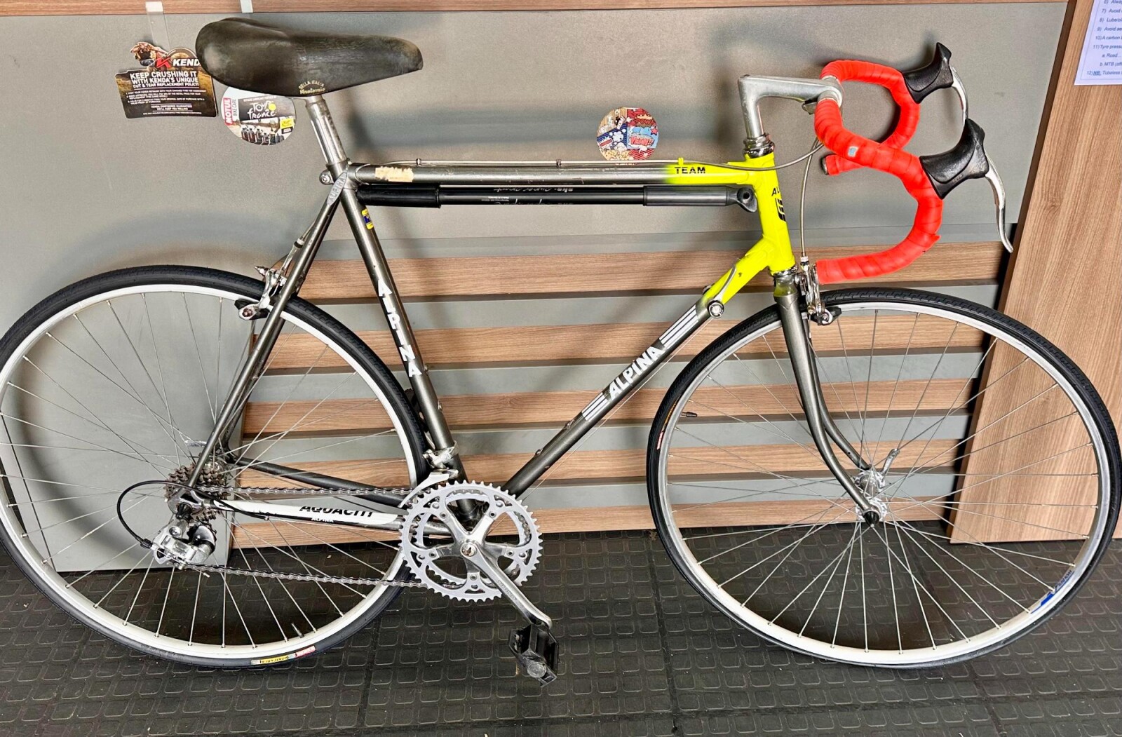Large 56cm Alpina classic steel road bike | Vintage Bikes | Bike Hub