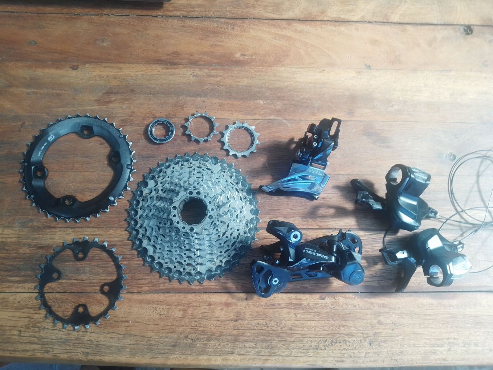 Used Shifters and Derailleurs Shimano Deore 2x10 | Shifters | Bike Hub