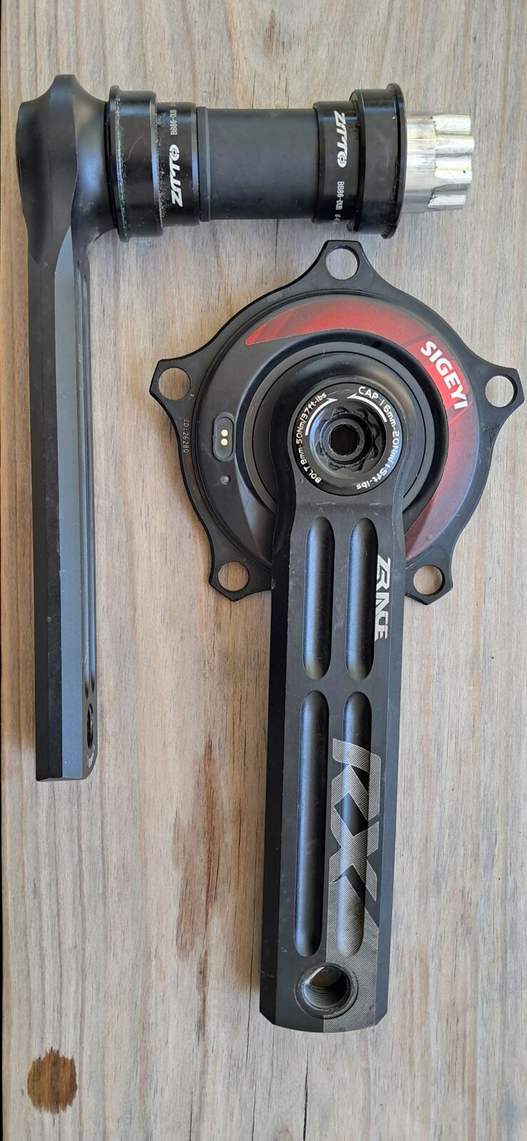 REDUCED : ZR Race RX Sigeyi Power Meter Crank | Power Meters | Bike Hub
