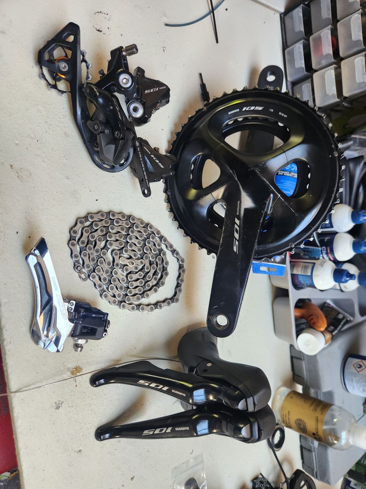 105 11 Speed Groupset | Complete Groupsets | Bike Hub