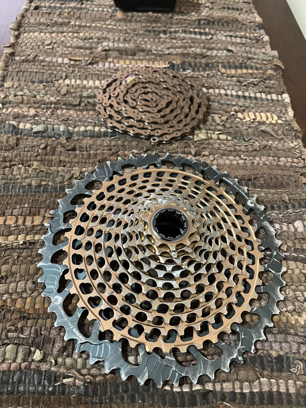 Sram XX1 Copper Cassette and Chain | Cassettes | Bike Hub