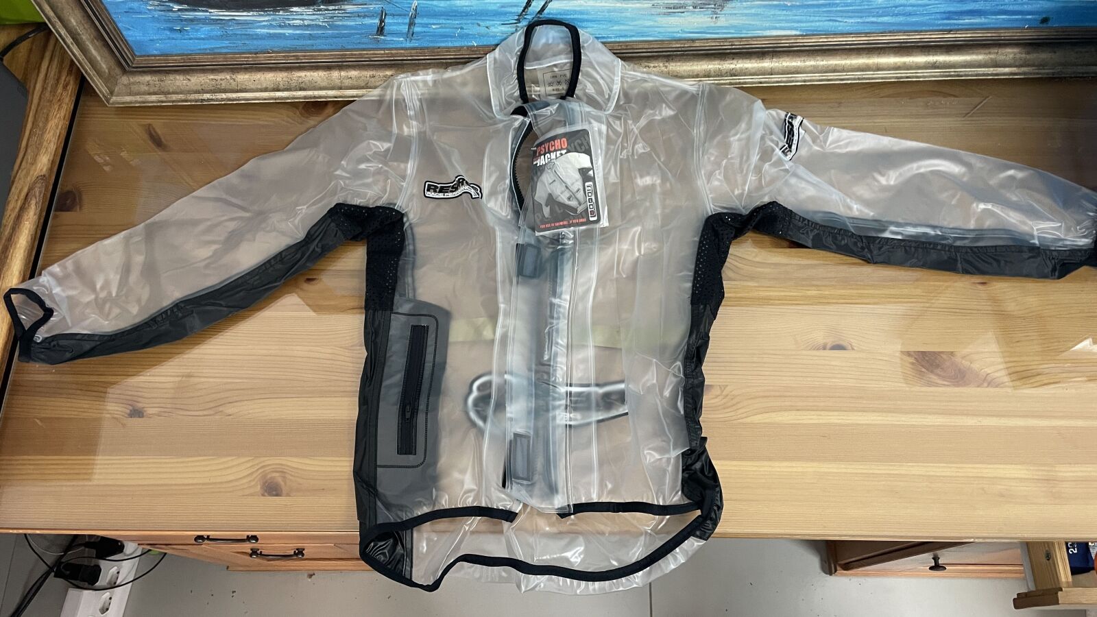 NEW Respro Psycho Rain Jacket - 100% PVC - Small | Jackets | Bike Hub