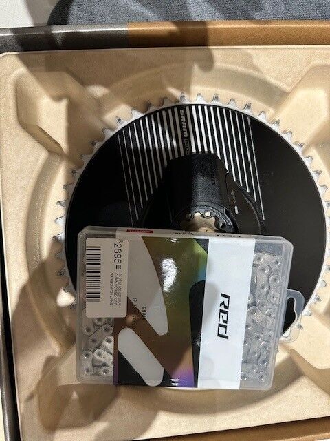 SRAM 52T 1 x AXS With Power and new SRAM RED Chain | Chainrings | Bike Hub