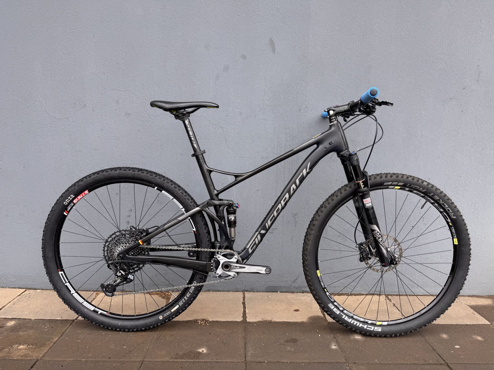 Silverback Sesta Pro Large Carbon | Dual Suspension Mountain Bikes ...