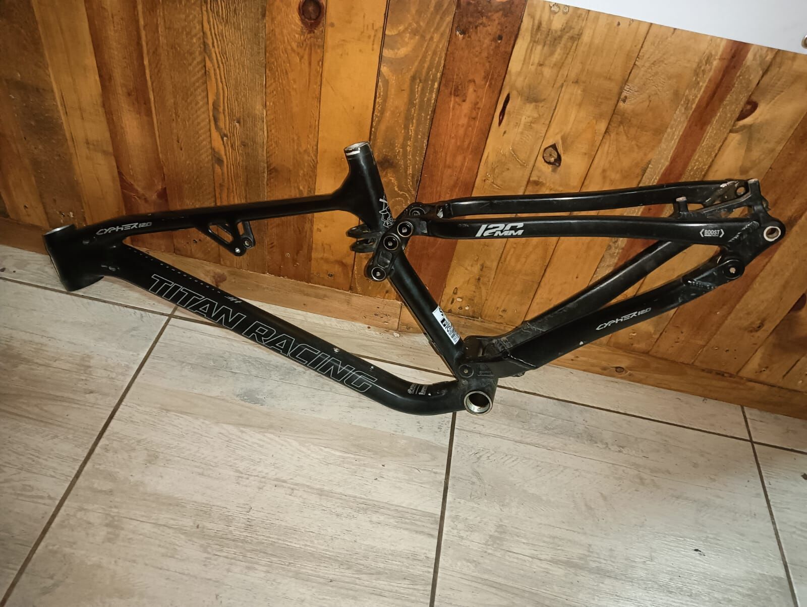 Titan Cypher Ltd 120mm Frame Small | Dual Suspension Mountain Bike ...