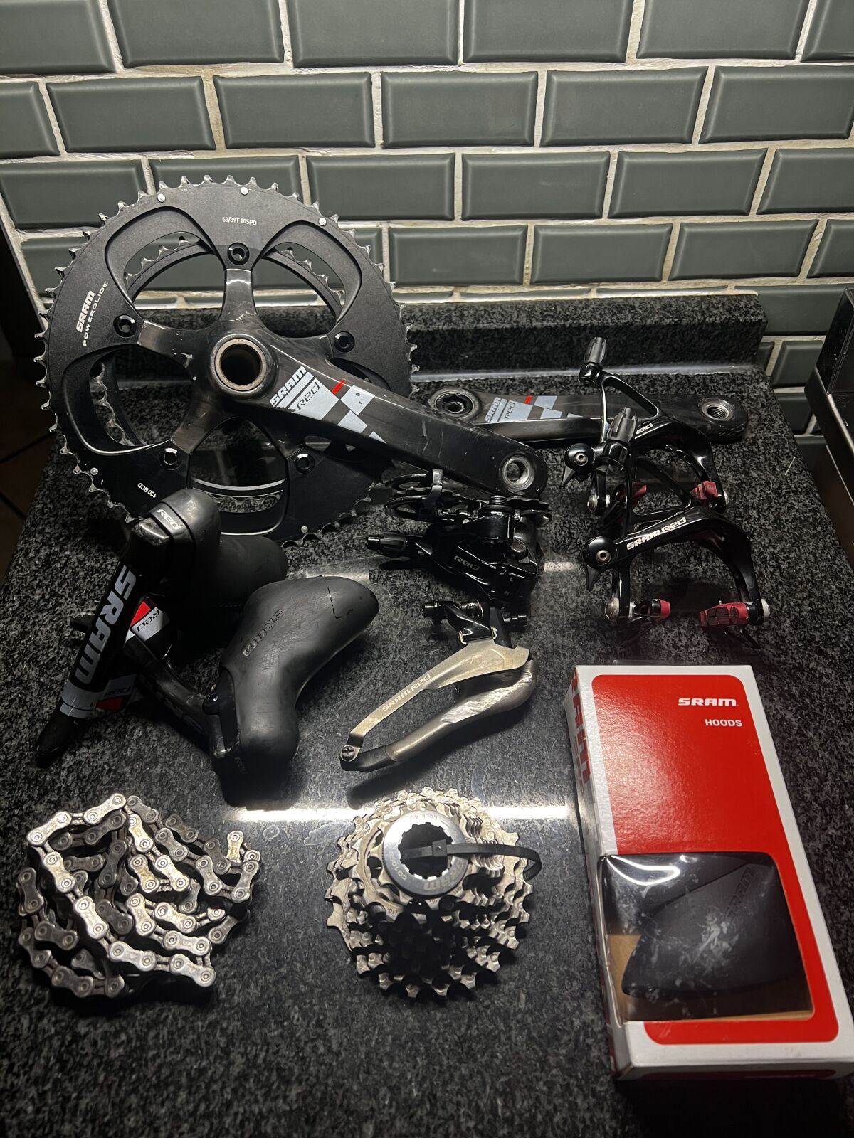 Sram Red 10 Speed Complete Groupset | Complete Groupsets | Bike Hub