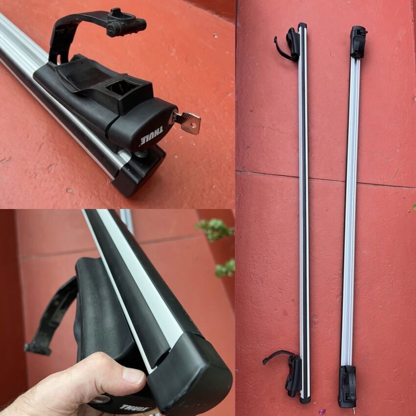 Thule ProBar roof racks + Rapid System Footpack | Bike Racks | Bike Hub