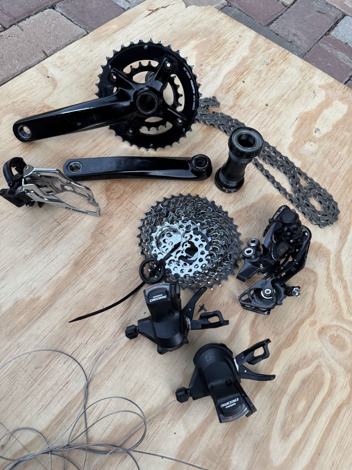 Complete Groupset -Hardly used 2x10 SRAM/Shimano | Complete Groupsets ...