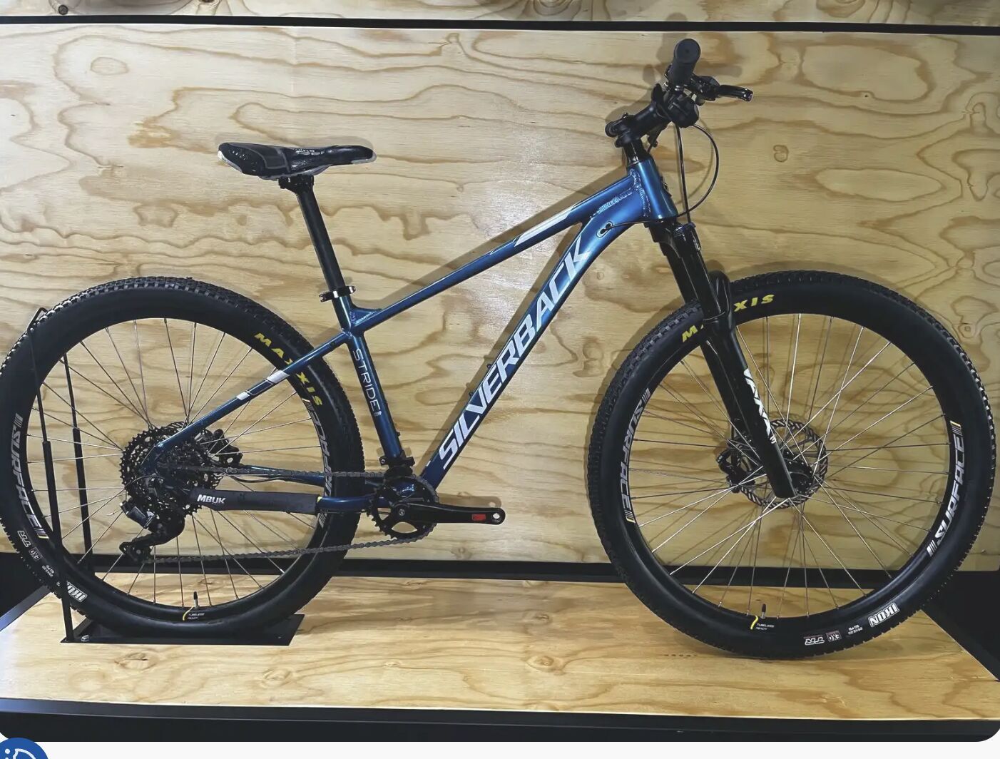 SILVERBACK STRIDE BLUE MED | Hardtail Mountain Bikes | Bike Hub