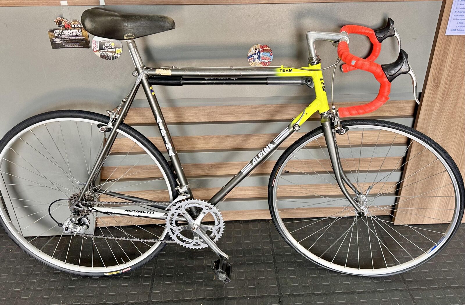 Large 56cm Alpina classic steel racer | Vintage Bikes | Bike Hub