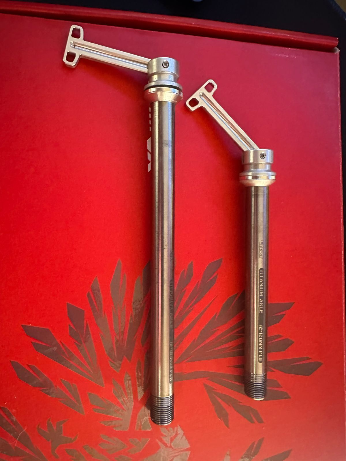 Titanium Axle Hidden Quick Release Barrel | Wheel Spares and Axles ...