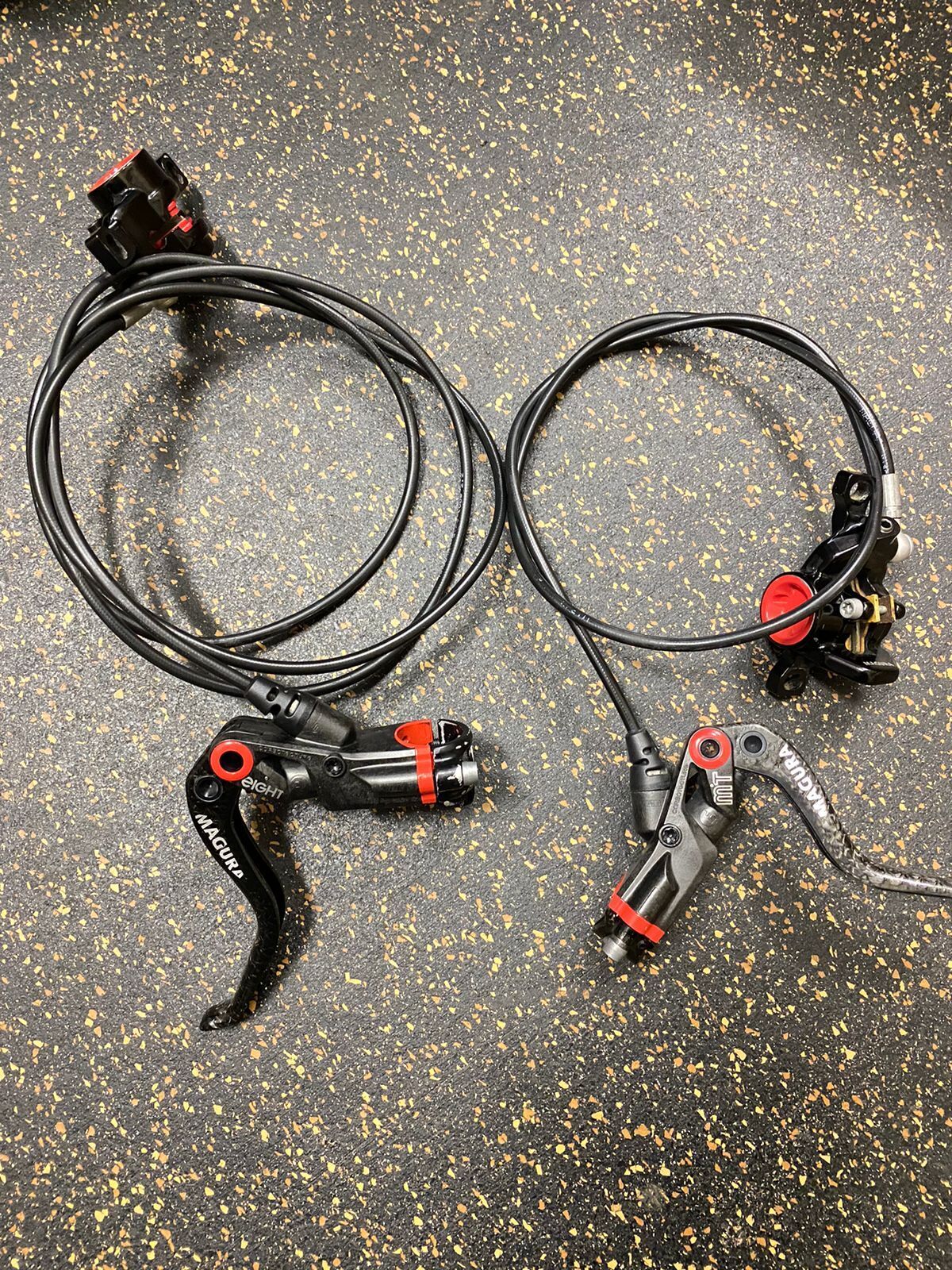 Magura MT8 carbon disc brake set | Mountain Bike Brakes | Bike Hub