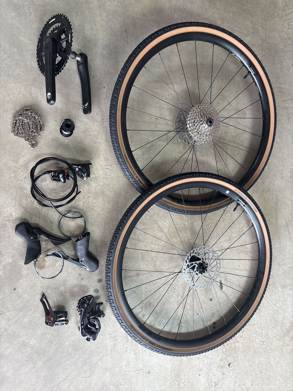 GRX 2x12 Build Kit | Complete Groupsets | Bike Hub