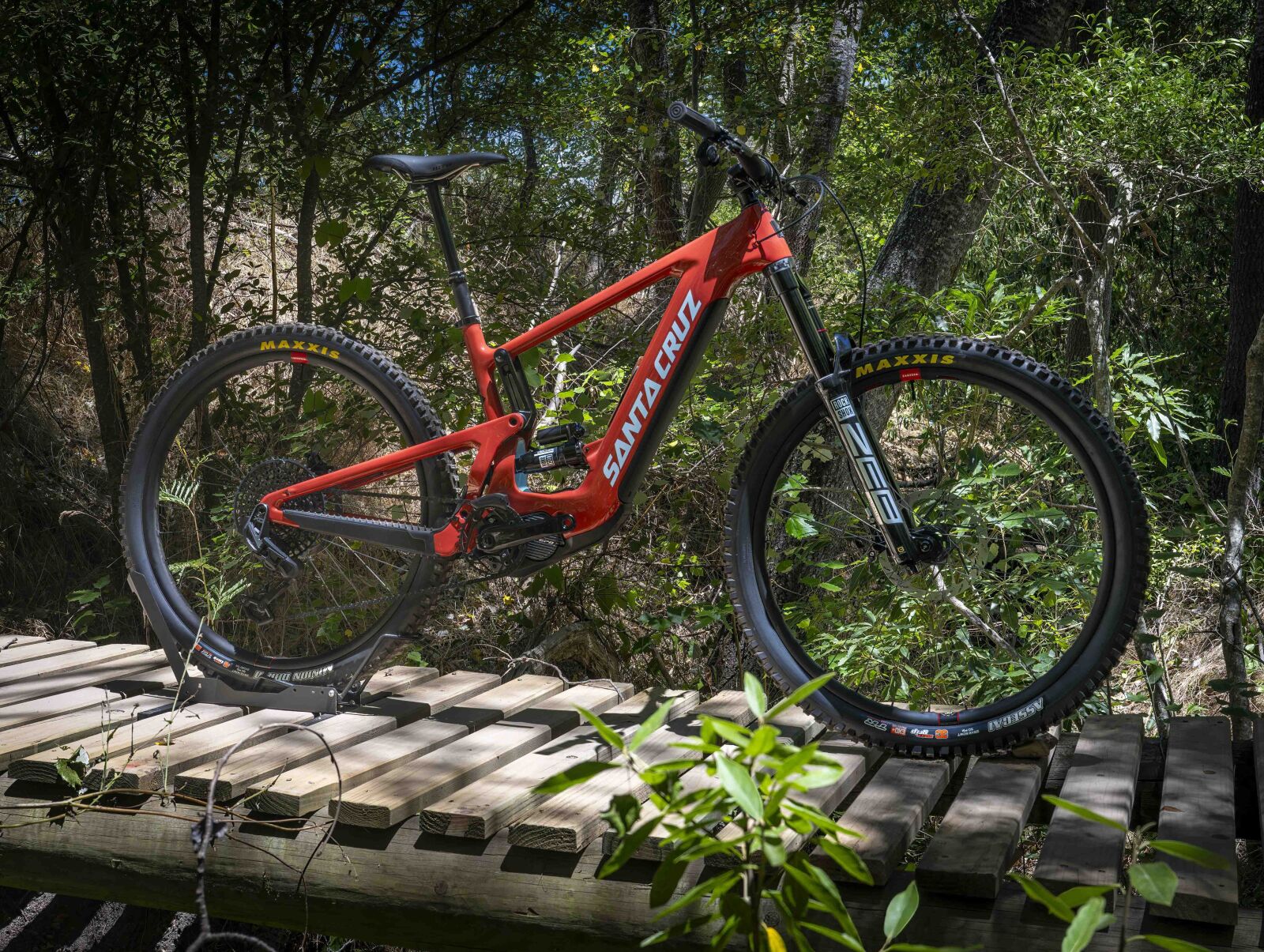 Santa Cruz Heckler Gloss Heirloom Red - Large | Dual Suspension ...