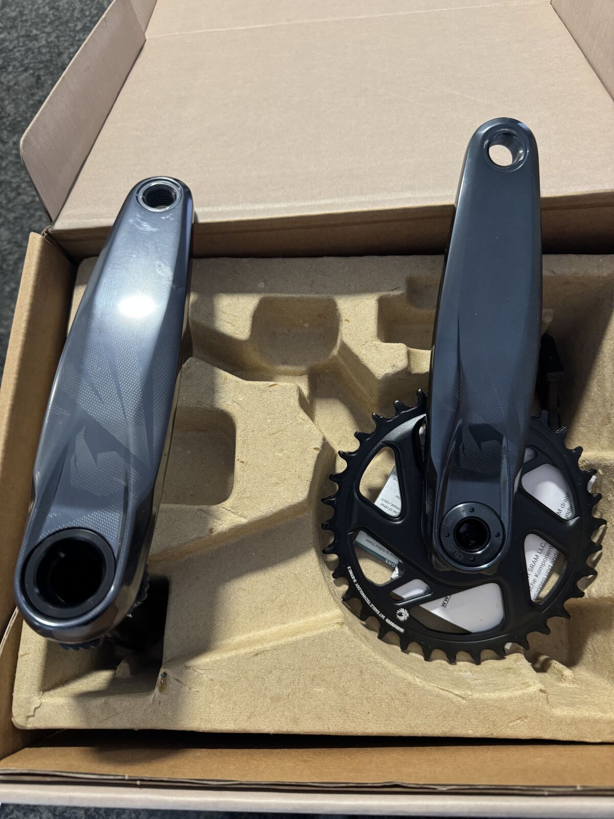 SRAM X1 Eagle Alloy, 34t chainring | Cranksets | Bike Hub