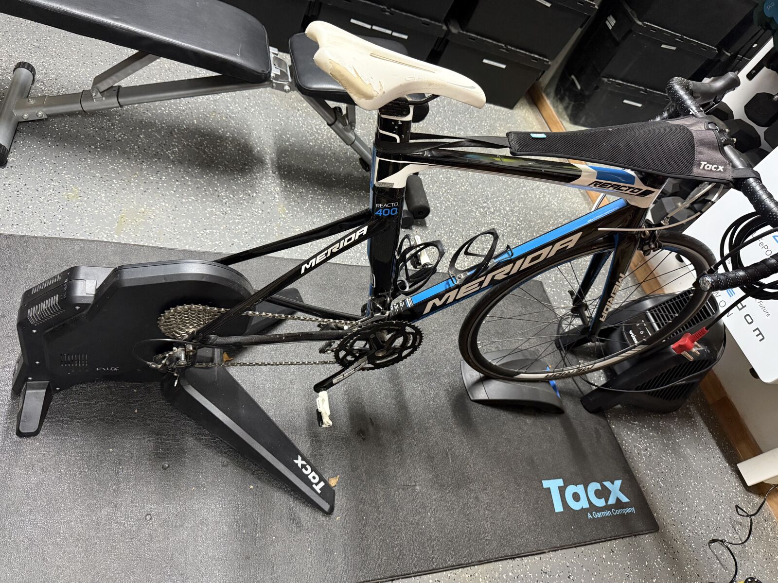 Tacx complete trainer set with bike and fan | Indoor Trainers ...