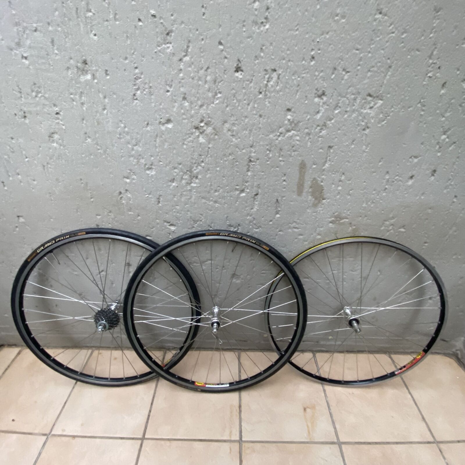 MAVIC pro rims with record hubs | Vintage Components | Bike Hub
