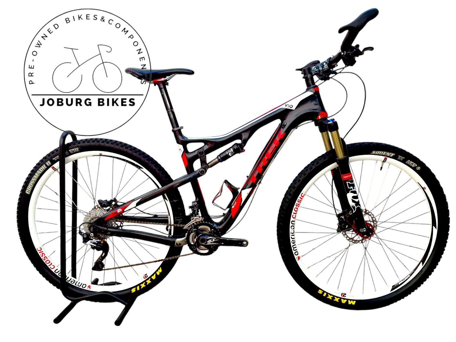 Trek SuperFly 100 Carbon Dual MTB (L) | Dual Suspension Mountain Bikes ...