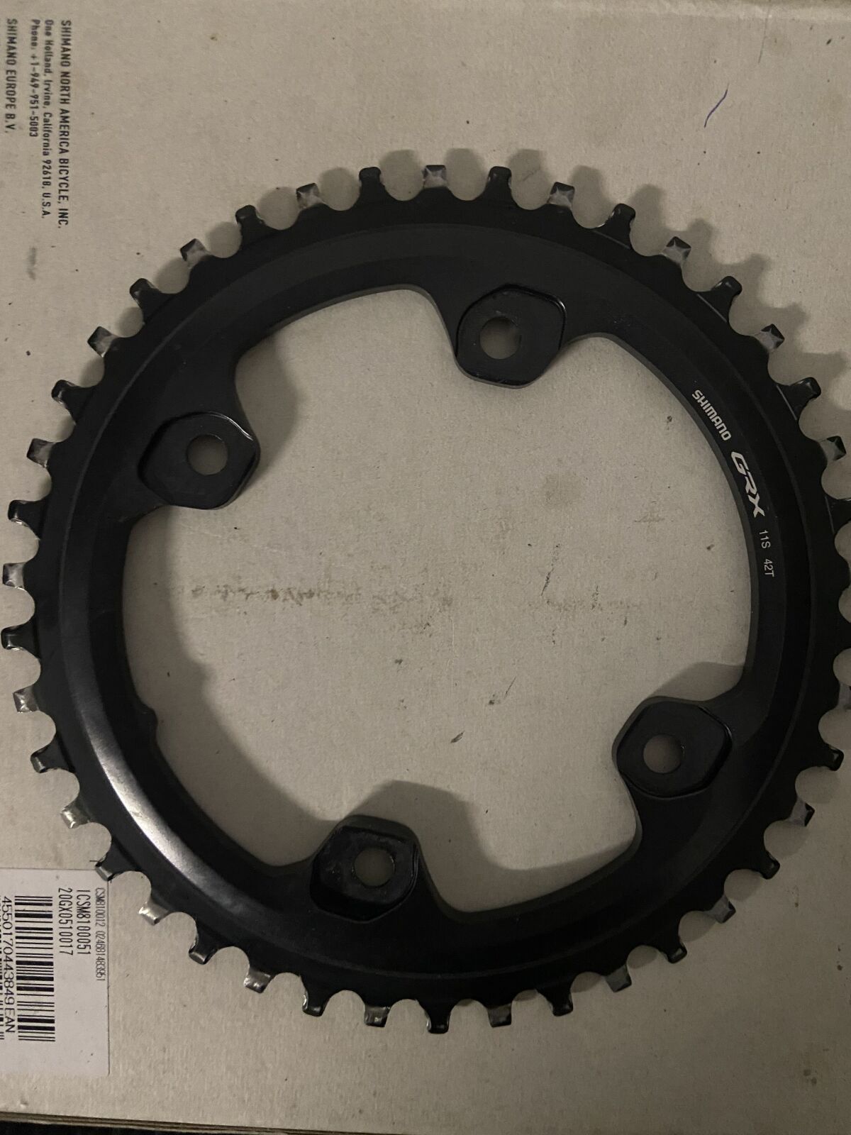 Shimano GRX chainring | Chainrings | Bike Hub