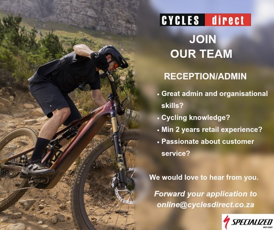 Reception/Admin | Jobs | Bike Hub